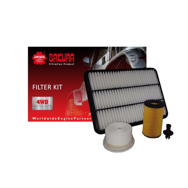 Sakura K-11071 Filter Service Kit fits Toyota Landcruiser 70 Series 1VD ...