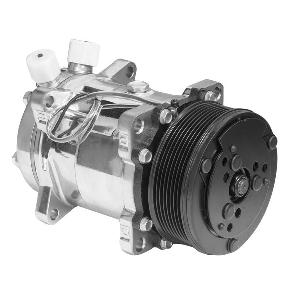 Proflow UltraCool AC Compressoer Sanden 508 Serpentine Polished suits ...